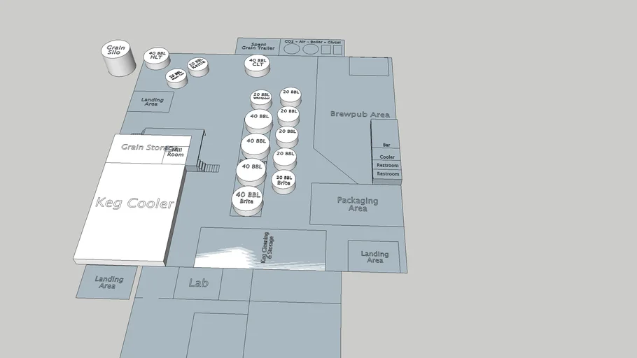 Trophy layout d | 3D Warehouse
