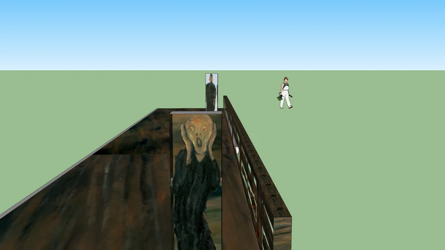 the scream | 3D Warehouse