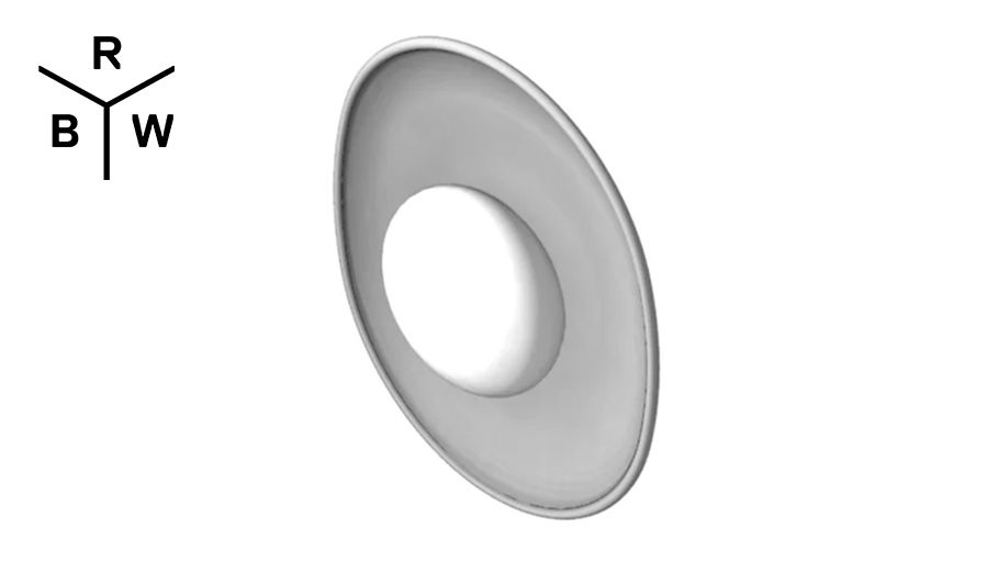 RBW Crepe Sconce Large CRP-19 | 3D Warehouse