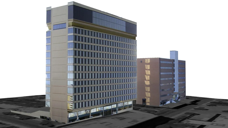 SPLIT: The Sheridan Center and Tower Colorado | 3D Warehouse