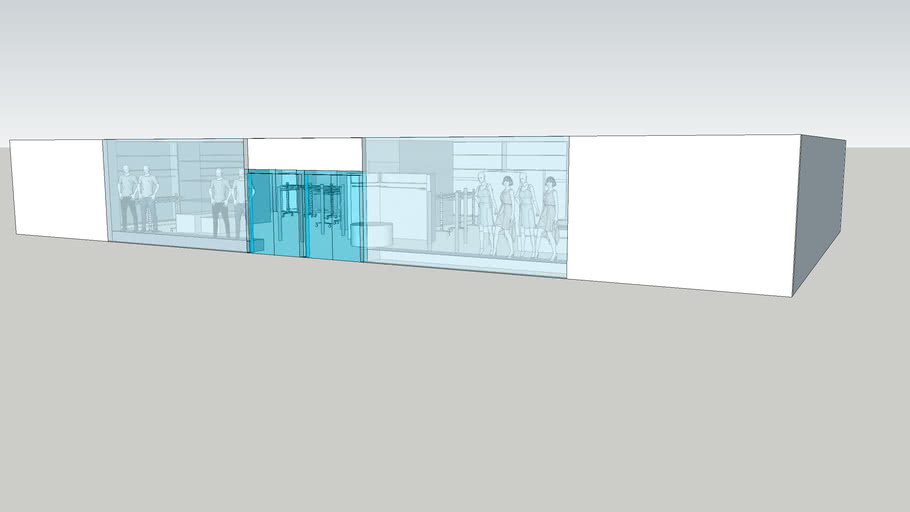 Touch X H&M Store Layout | 3D Warehouse