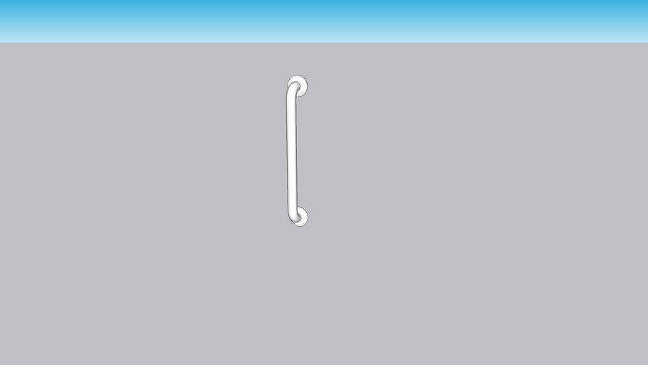 Grab Bar 18' Vertical | 3D Warehouse