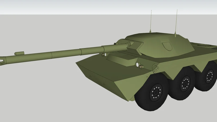 1977 AMX-10 RC | 3D Warehouse