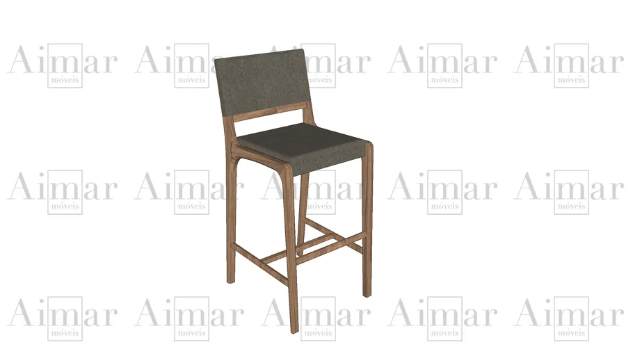 (AA) BANQUETA GAIA - NAVARRO | 3D Warehouse