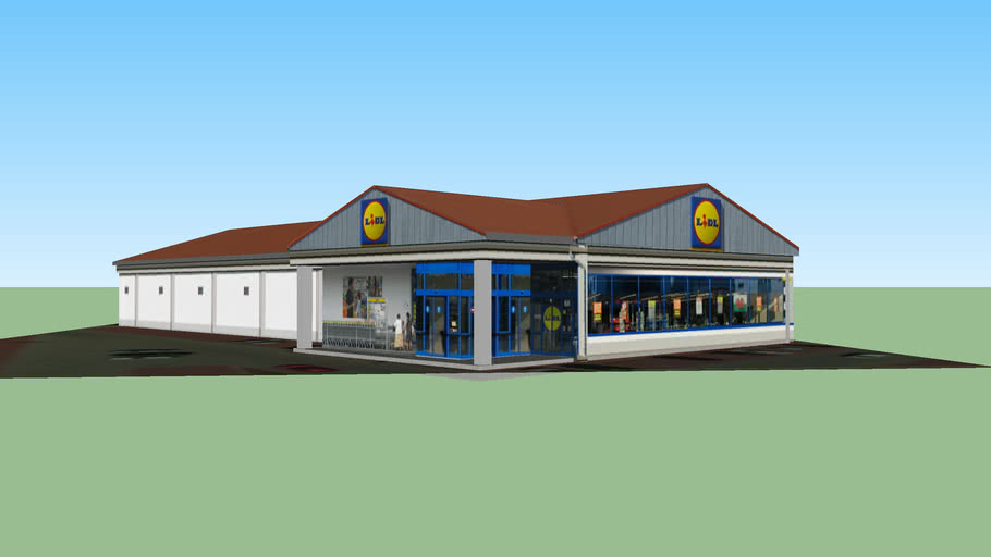 LIDL Supermarket | 3D Warehouse