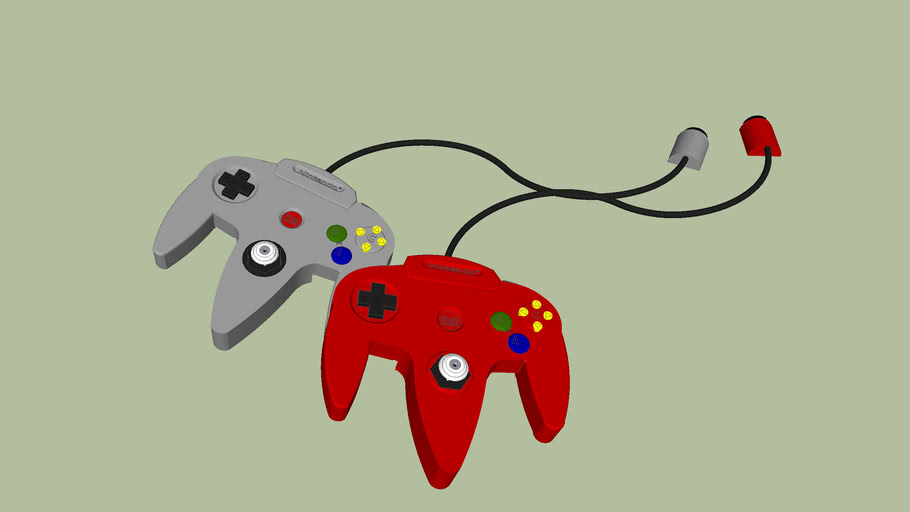 Nintendo 64 Controllers | 3D Warehouse