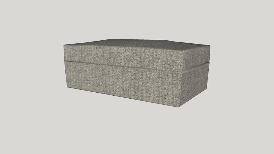 Storage ottoman | 3D Warehouse
