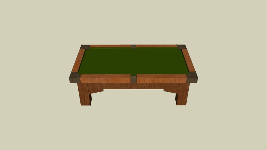 Pool Table | 3D Warehouse