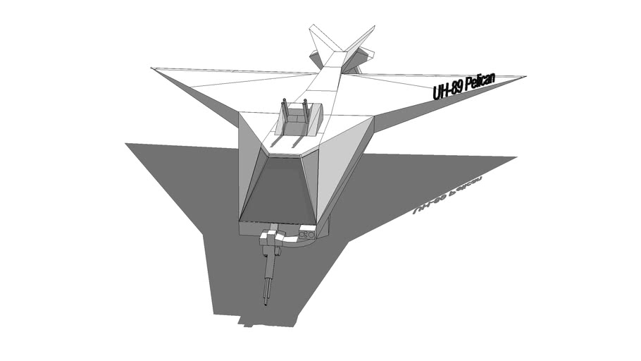 UH 89 pelican | 3D Warehouse