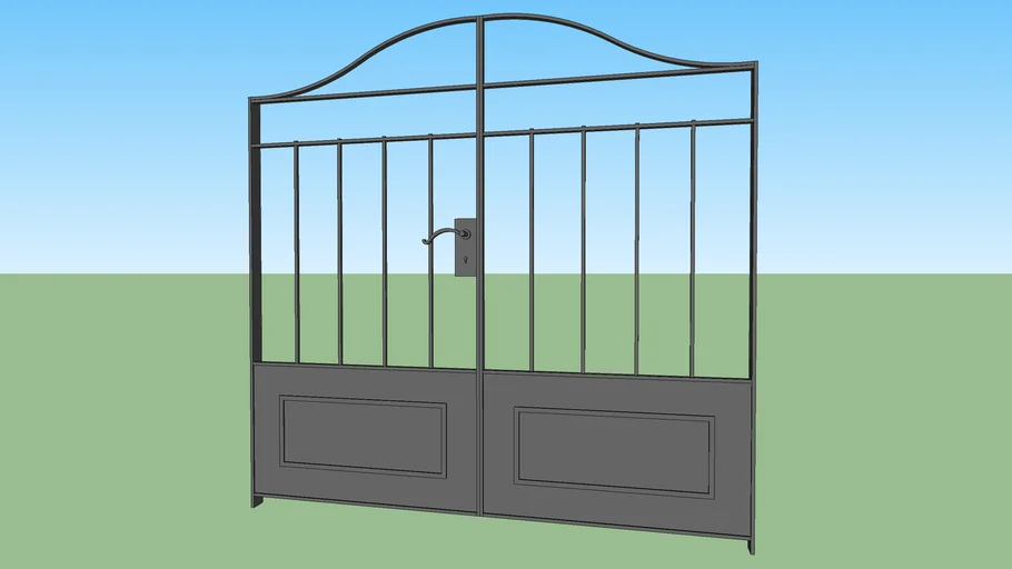 Classic Metal Gate | 3D Warehouse