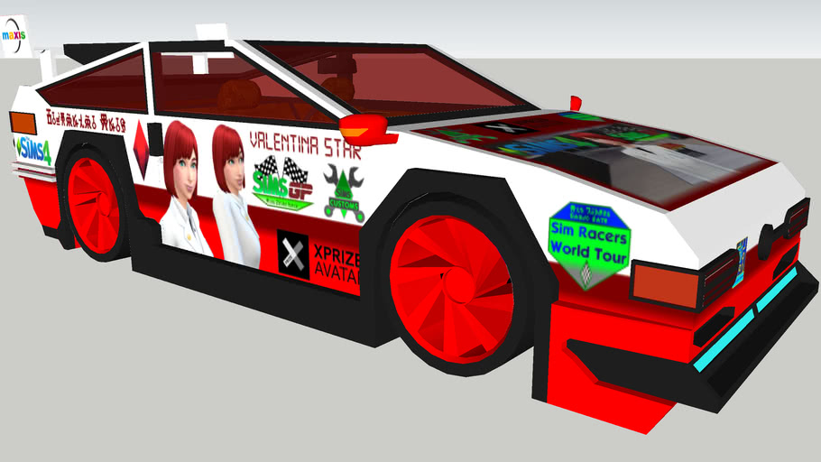 The Sims Customs Valentina Star Car | 3D Warehouse