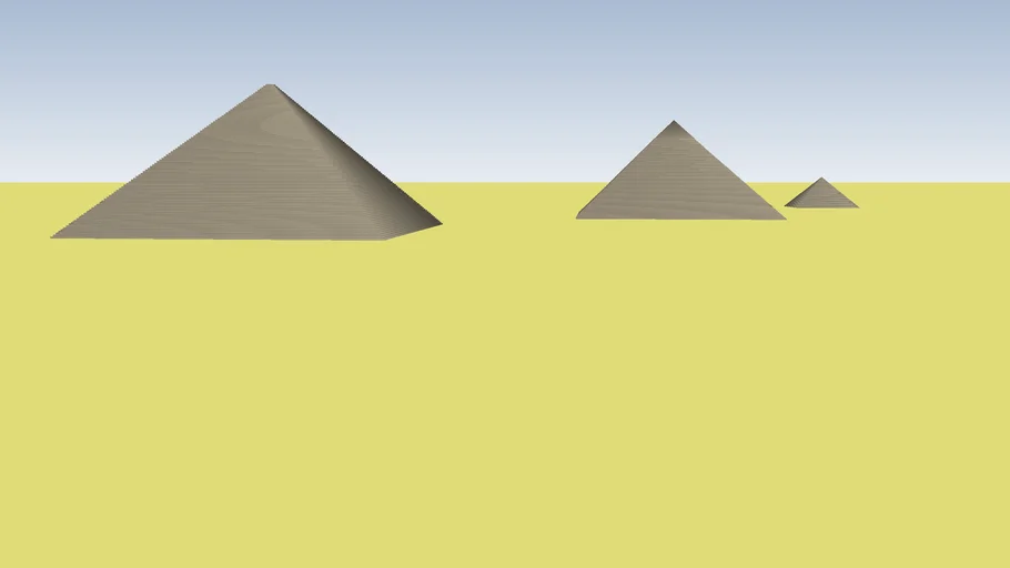 pyramids | 3D Warehouse