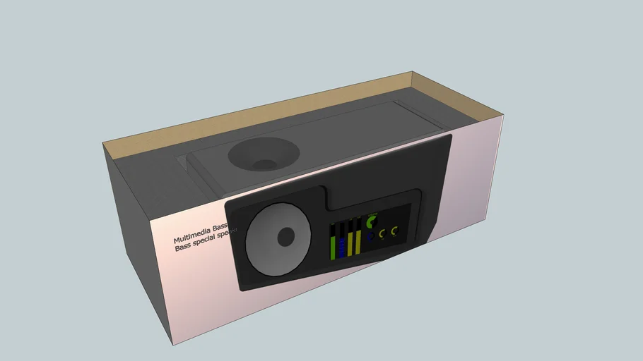 SubWoofer modern speaker | 3D Warehouse