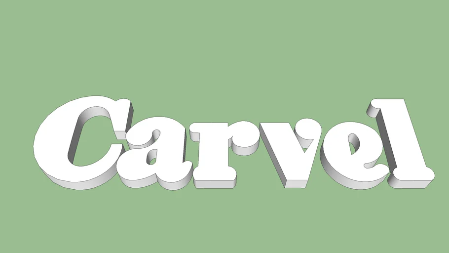 Carvel Logo (3D) | 3D Warehouse