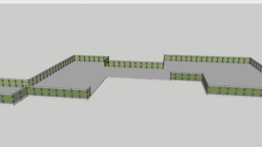 Roof-Top-Railing | 3D Warehouse