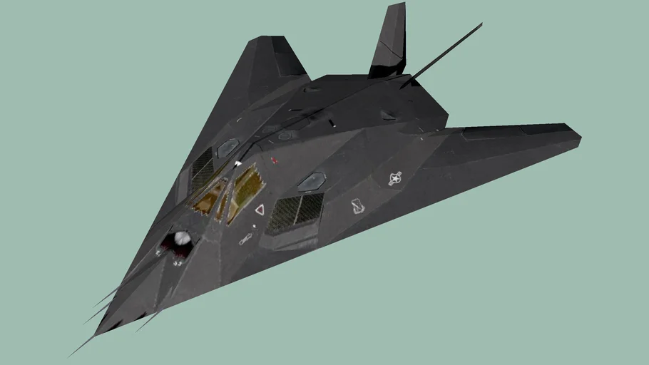 Lockheed F117 Nighthawk, Las Vegas | 3D Warehouse