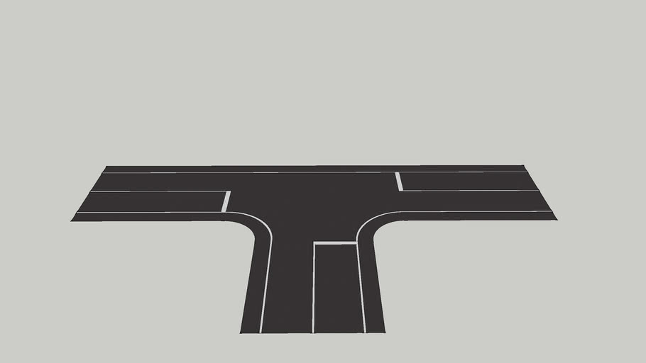t-intersection | 3D Warehouse
