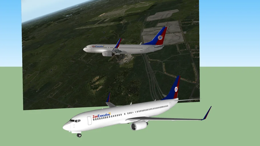 Zon Executive (Virtual Airline for X Plane 10 Flight Sim) Boeing 737 ...