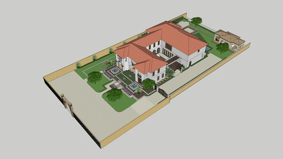 Mansion - Million-dollar Tuscan | 3D Warehouse