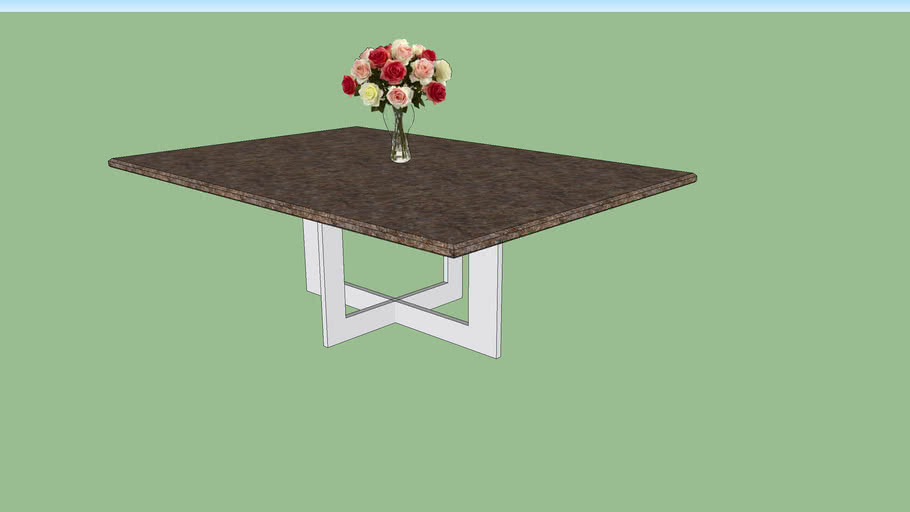 Marble Dining Table by DiDi S. | 3D Warehouse