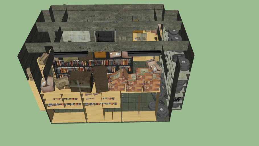 ROOM203 - File Storage Room | 3D Warehouse