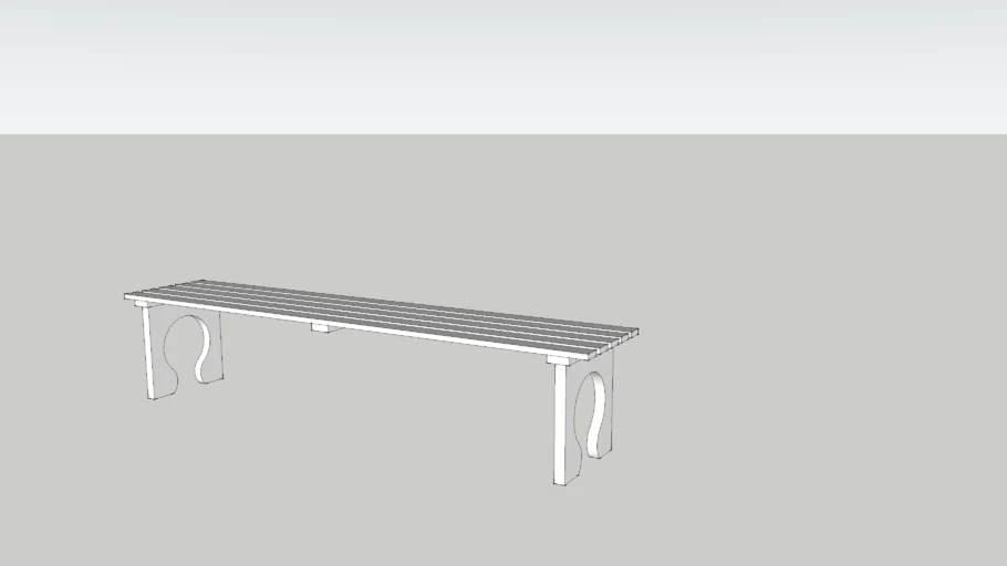 bench | 3D Warehouse