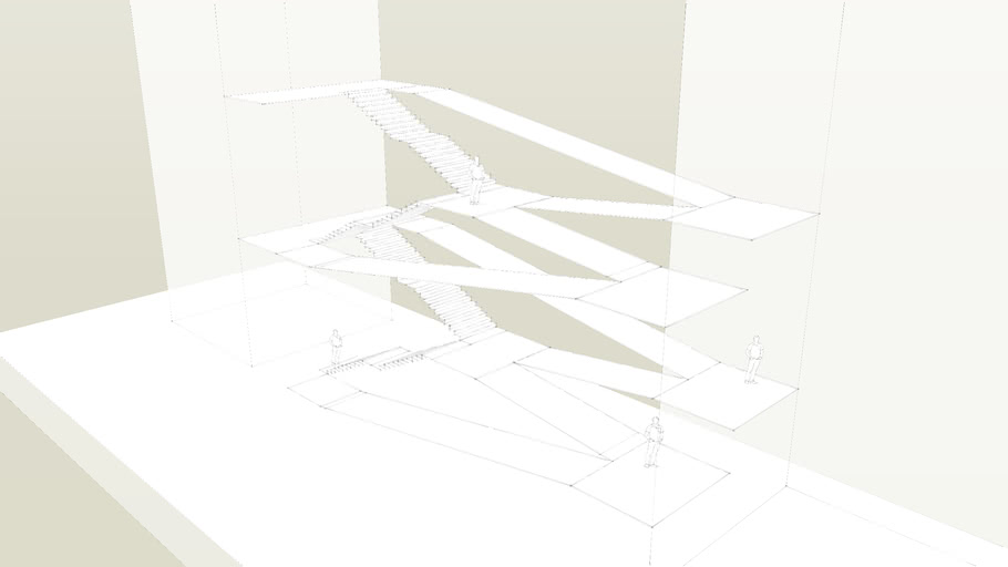 Ramp Staircase | 3D Warehouse