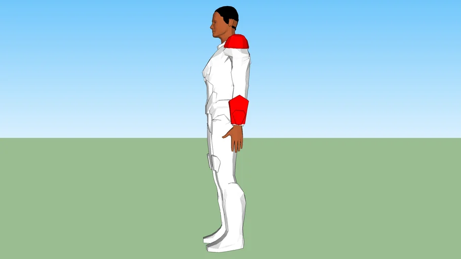 Armure Delta Alliance Elite version Homme Geordi LaForge de base | 3D Warehouse