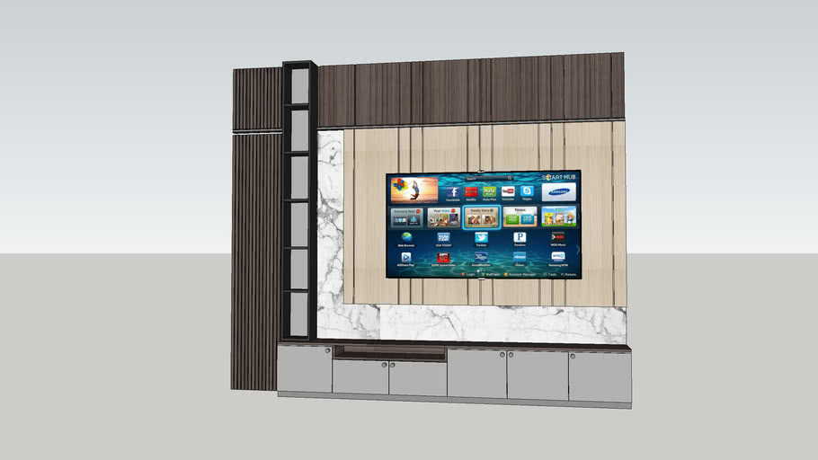backdropp panel TV | 3D Warehouse