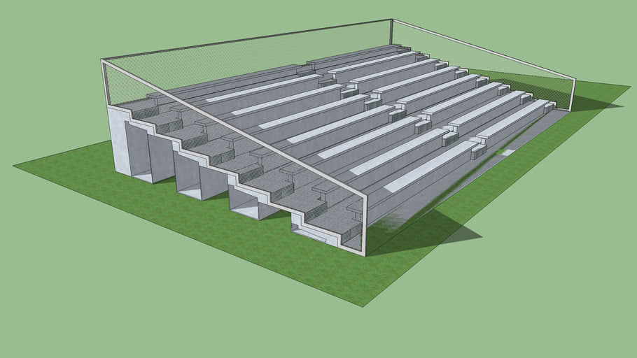 Bleacher/Stand | 3D Warehouse