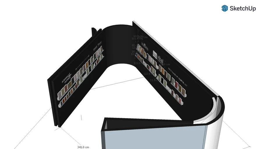 Imprint logo and books | 3D Warehouse