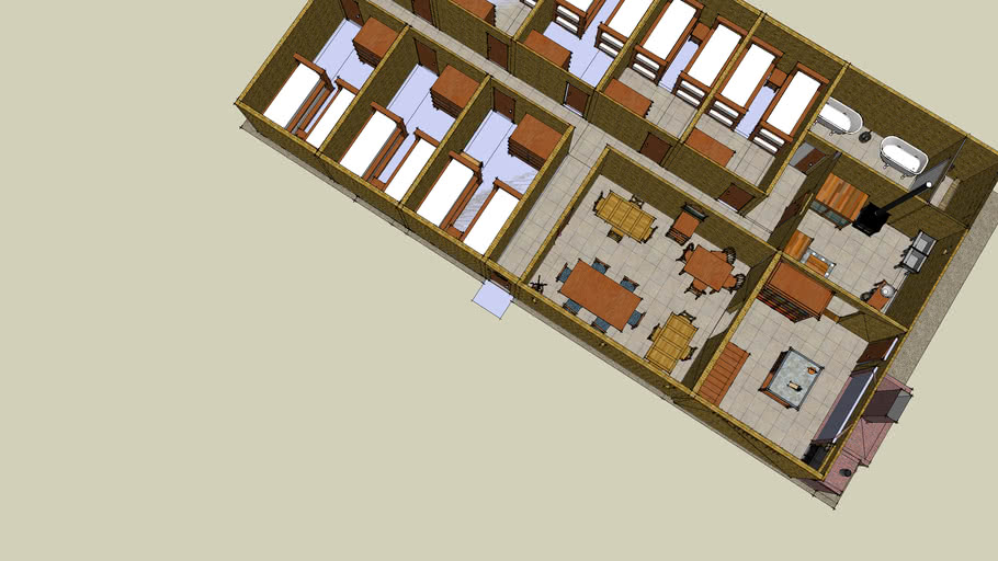 Barracks | 3D Warehouse