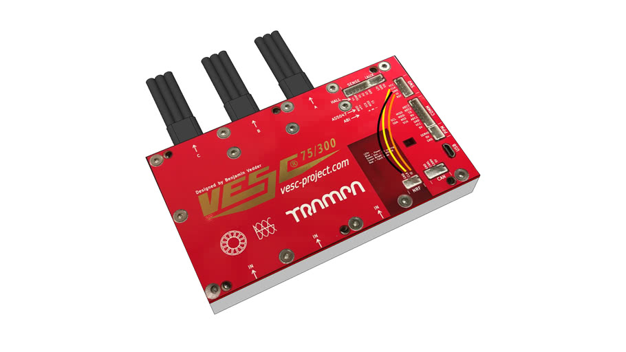 VESC 75/300 motor controller board | 3D Warehouse