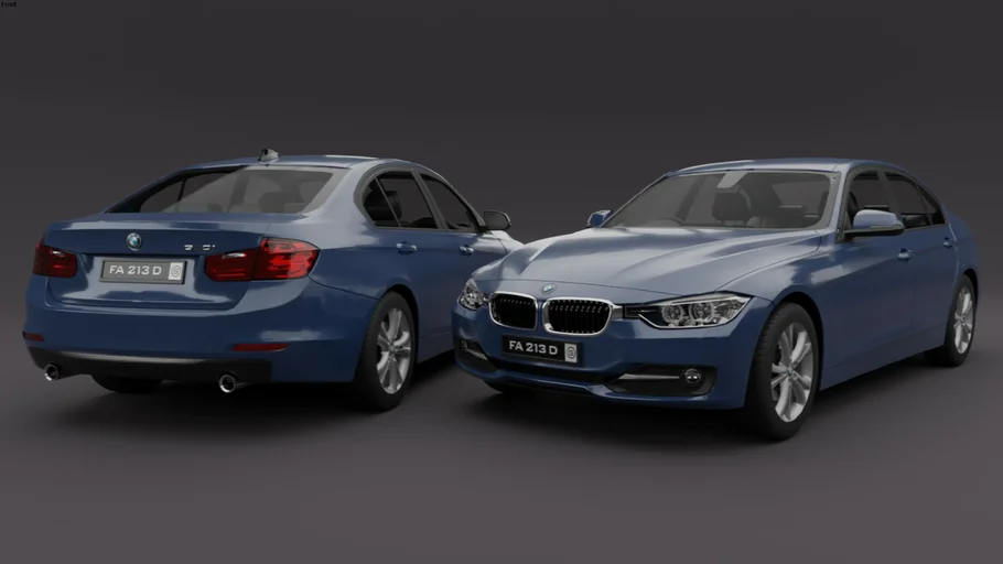 BMW F30 | 3D Warehouse