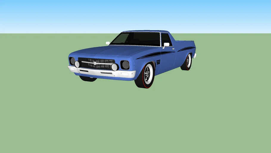 Holden Hq Sandman Ute | 3D Warehouse