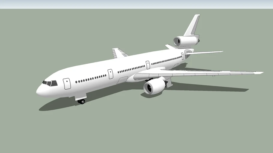 McDONNELL DOUGLAS 10-30 (Template) | 3D Warehouse