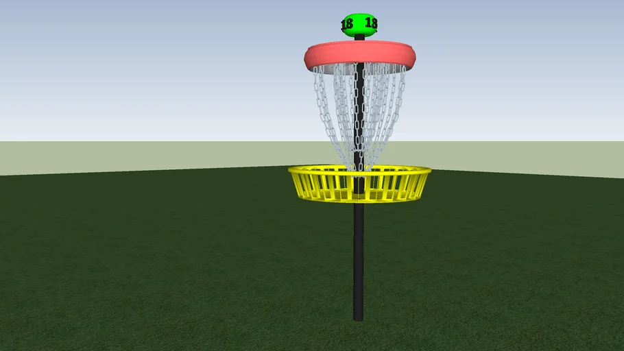 Disc golf hole | 3D Warehouse