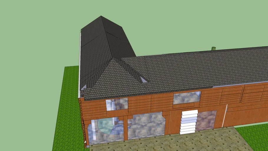 Wooden House | 3D Warehouse