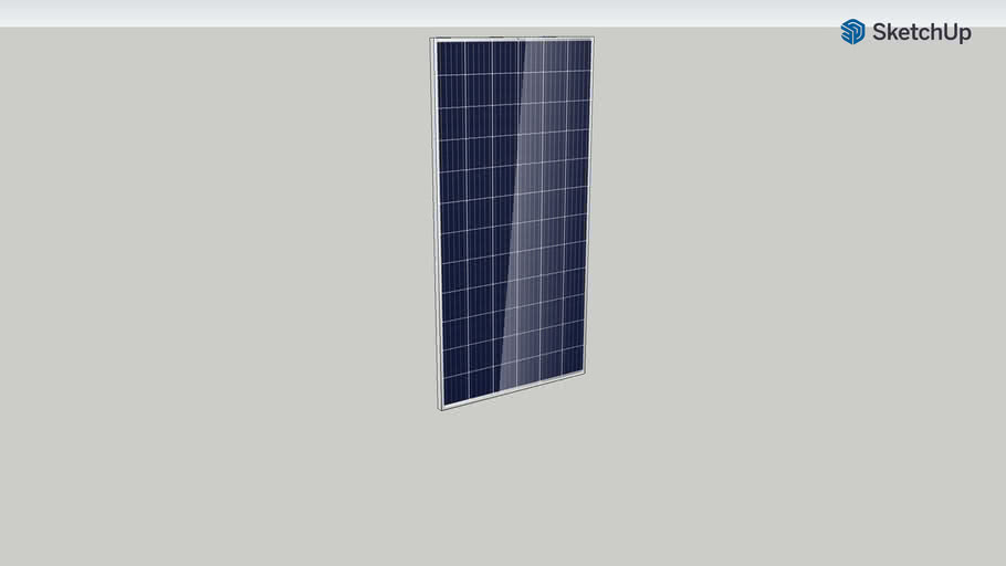 Modulo PV Trinsolar | 3D Warehouse