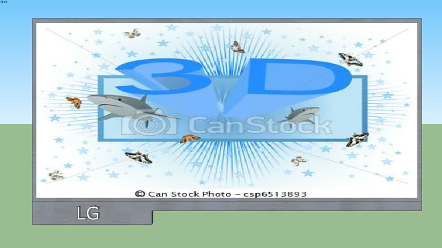 tv 3d lg | 3D Warehouse