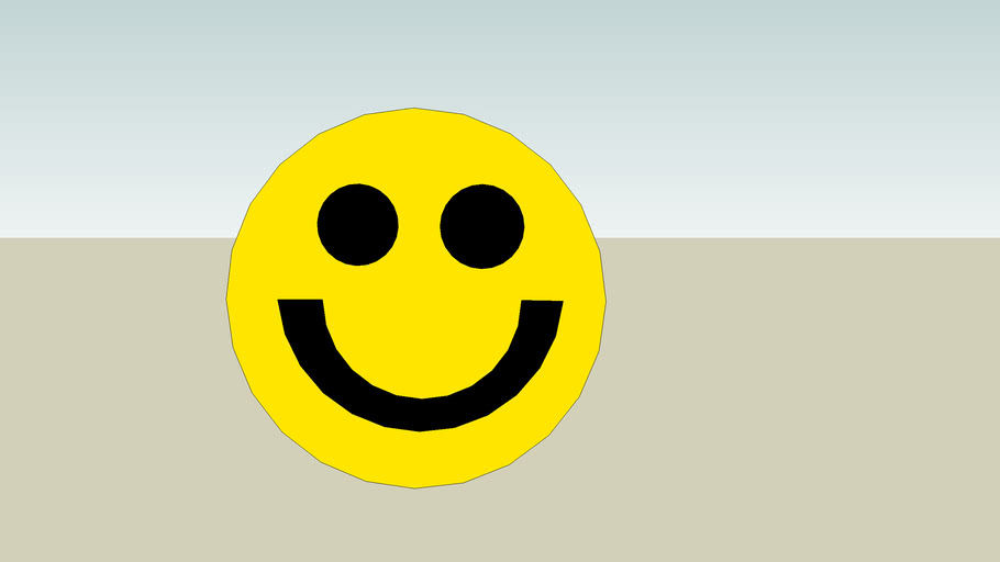 random smiley face | 3D Warehouse