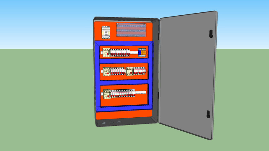 SWITCHBOARD . QDFL quadro de distribuição | 3D Warehouse