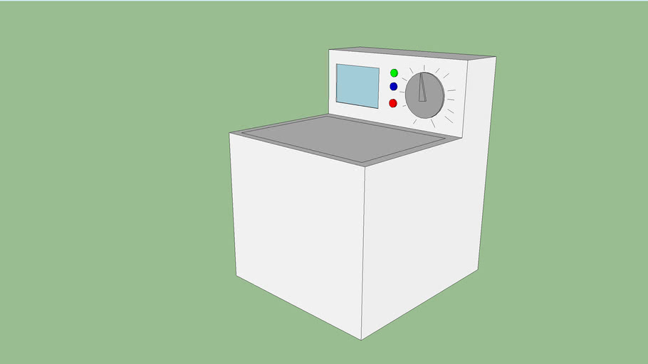 Washing Machine | 3D Warehouse