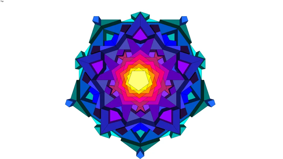 Pentagon Kaleidoscope | 3D Warehouse
