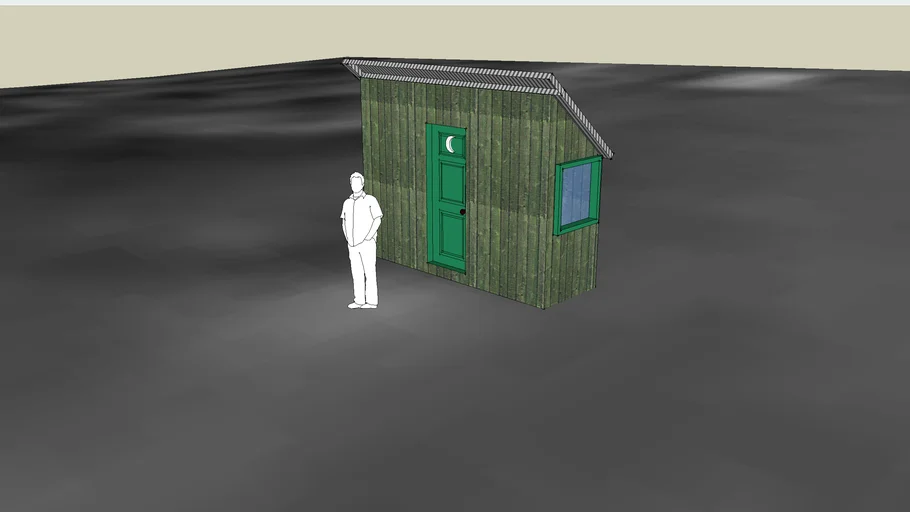 Outhouse - 2 seater | 3D Warehouse