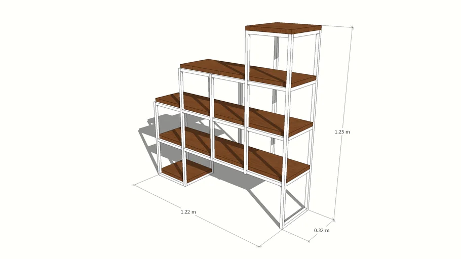 RAK LEMARI SERBAGUNA | 3D Warehouse