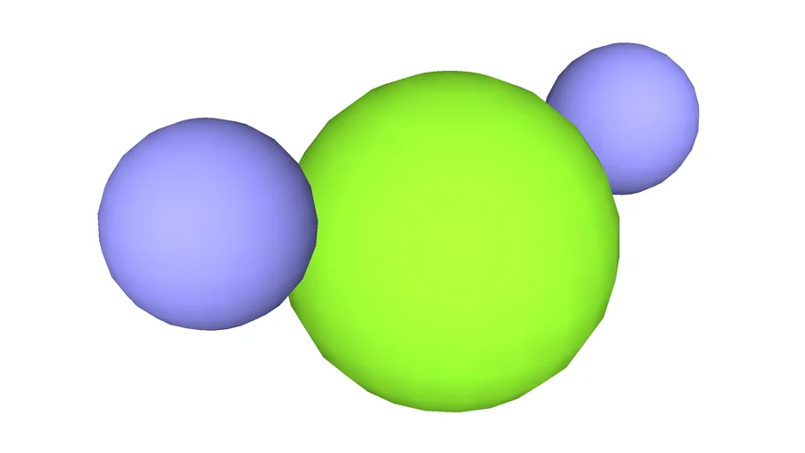 Water Molecule (HO) | 3D Warehouse