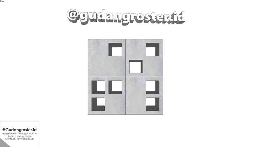 22 - Roster Loster - @gudangroster.id | 3D Warehouse