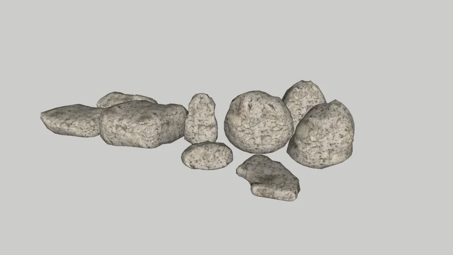 Landscape Boulder Kit | 3D Warehouse