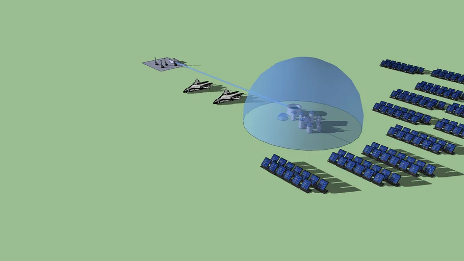 mars space station science HW | 3D Warehouse